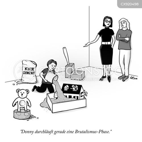 Cartoons und Karikaturen mit Sensorische Entwicklung