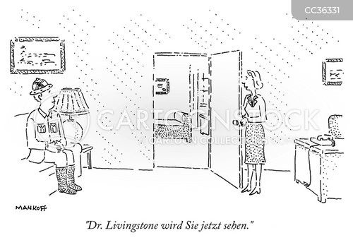 Cartoons und Karikaturen mit Dr. Livingstone