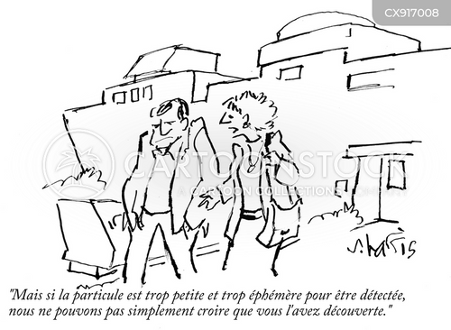 Dessins humoristique et caricaturés avec Physique Quantique