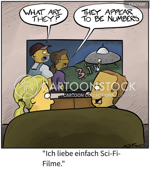 Cartoons und Karikaturen mit Pi-symbol