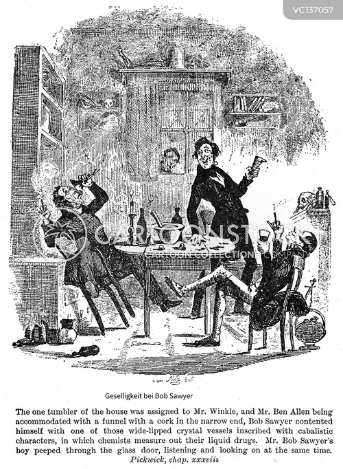 Cartoons und Karikaturen mit Nathaniel Winkle