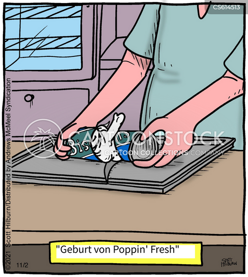 Cartoons und Karikaturen mit Pillsbury