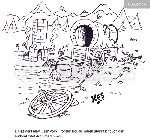 Cartoons und Karikaturen mit Doku-soap