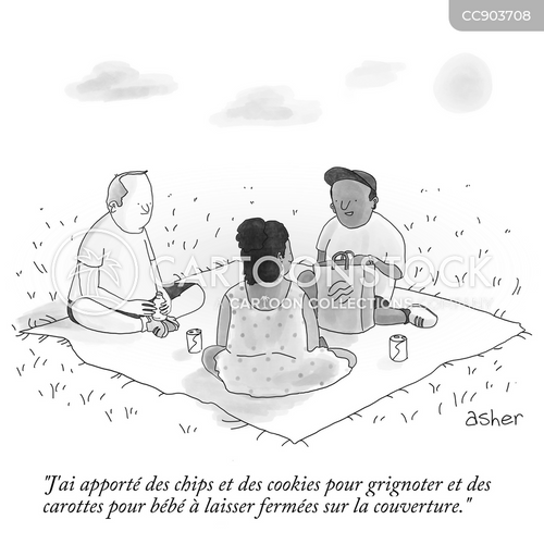 Dessins humoristique et caricaturés avec Aliment Complet