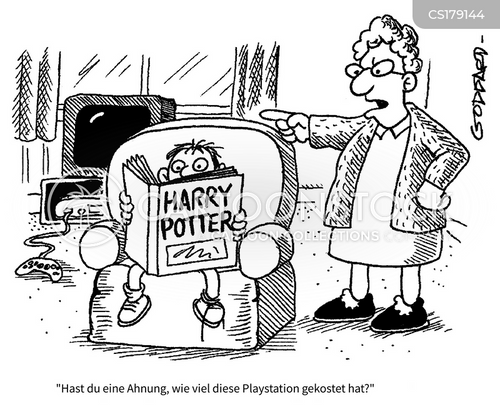 Cartoons und Karikaturen mit Playstation 2