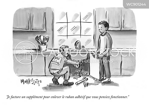 Dessins humoristique et caricaturés avec Passe-temps De Bricolage