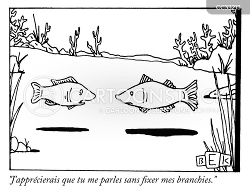 Dessins humoristique et caricaturés avec Espèces Océaniques