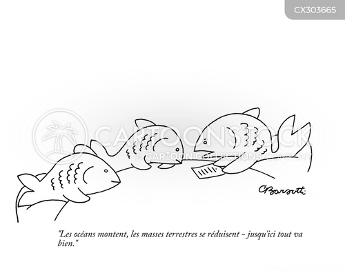 Dessins humoristique et caricaturés avec Poissons