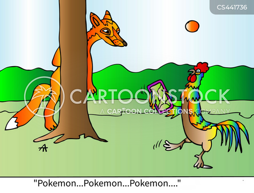 Cartoons und Karikaturen mit Pokemon Go
