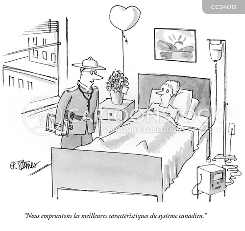 Dessins humoristique et caricaturés avec Protocoles Hospitaliers