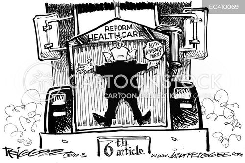 10th Amendment Cartoons and Comics - funny pictures from CartoonStock