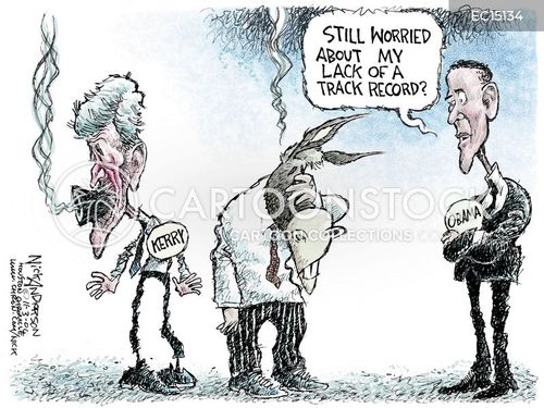 Political Track Record Cartoons and Comics - funny pictures from ...
