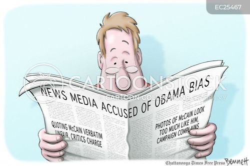 Media Bias Cartoons and Comics - funny pictures from CartoonStock