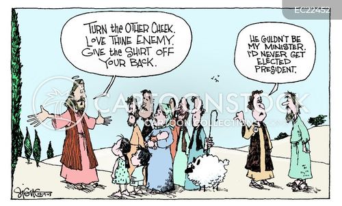 Religious Election Cartoons and Comics - funny pictures from CartoonStock