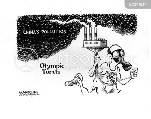 Torch Relay Cartoons and Comics - funny pictures from CartoonStock