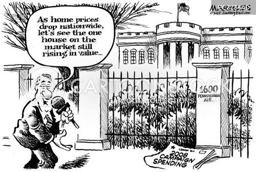 Housing Market Crash Cartoons and Comics - funny pictures from CartoonStock