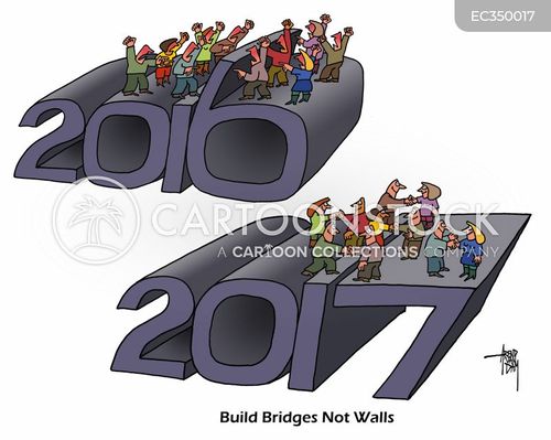 Building Bridges Cartoons and Comics - funny pictures from CartoonStock
