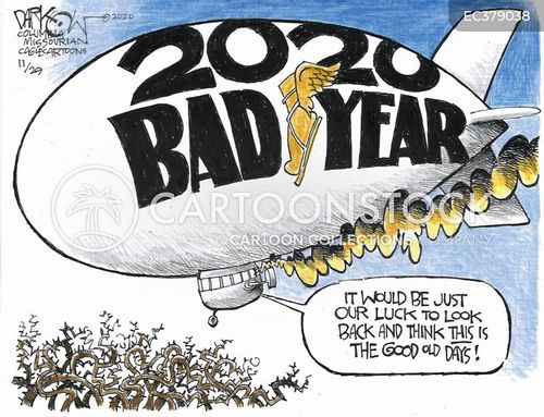 Uncertain Times Cartoons and Comics - funny pictures from CartoonStock