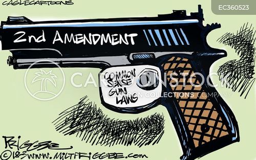 2nd Amendment Rights Cartoons and Comics - funny pictures from CartoonStock