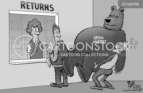 Market Roller Coaster Cartoons and Comics - funny pictures from ...