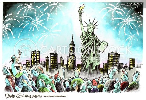 Fourth Of July Cartoons and Comics - funny pictures from CartoonStock