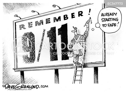 Sept 11 Remember Cartoons and Comics - funny pictures from CartoonStock
