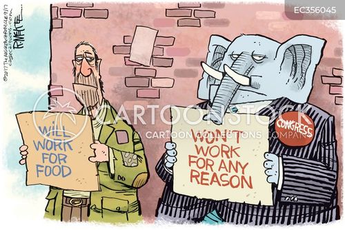 Gop Inaction Cartoons and Comics - funny pictures from CartoonStock