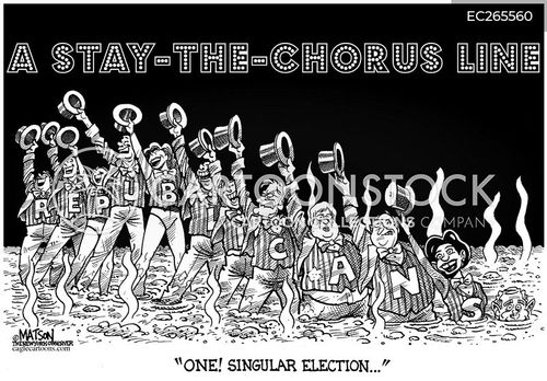 Stay-the-chorus Cartoons and Comics - funny pictures from CartoonStock