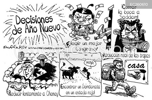 Decisiones Cartoons and Comics - funny pictures from CartoonStock