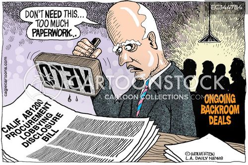 Vetoes Cartoons and Comics - funny pictures from CartoonStock