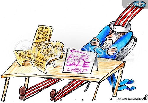 Texas Voting Bill Cartoons and Comics - funny pictures from CartoonStock