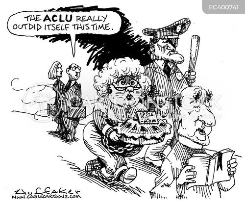 Aclu Cartoons and Comics - funny pictures from CartoonStock