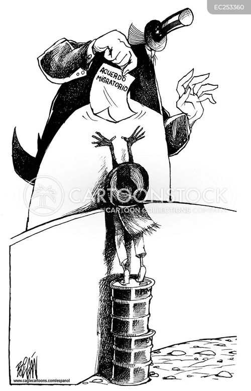 Immigrant Rights Cartoons and Comics - funny pictures from CartoonStock