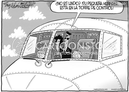 Aeropuertos Cartoons and Comics - funny pictures from CartoonStock