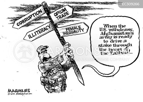 U S Withdrawal Cartoons and Comics - funny pictures from CartoonStock