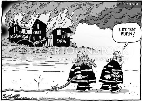 Declaration Of War Cartoons and Comics - funny pictures from CartoonStock