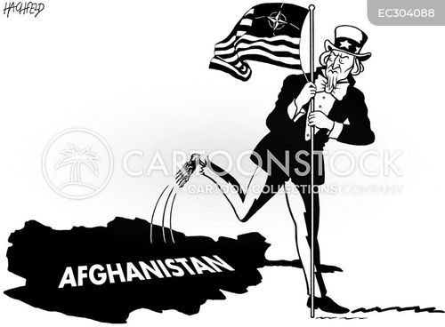 Afghanistan Map Cartoons and Comics - funny pictures from CartoonStock