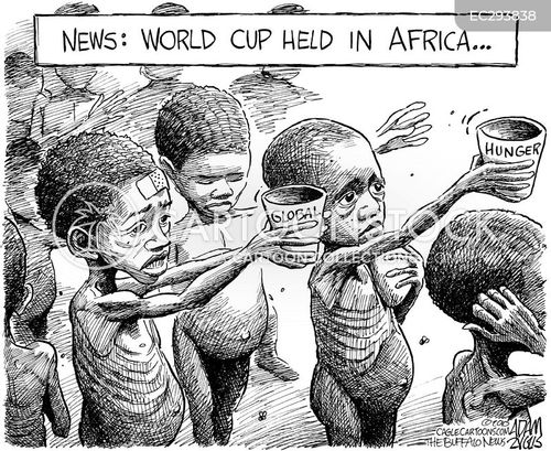 Africa's World Cup Cartoons and Comics - funny pictures from CartoonStock