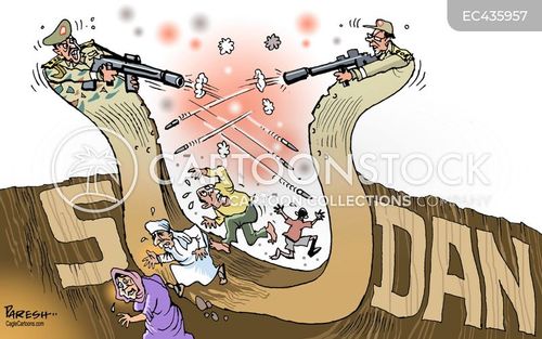 Armed Conflict Cartoons and Comics - funny pictures from CartoonStock