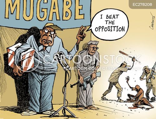 Mugabe Era Cartoons and Comics - funny pictures from CartoonStock