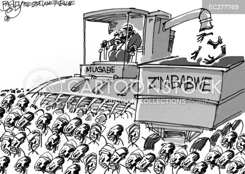 Mugabe Era Cartoons and Comics - funny pictures from CartoonStock