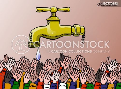 Escasez Del Agua Cartoons and Comics - funny pictures from CartoonStock