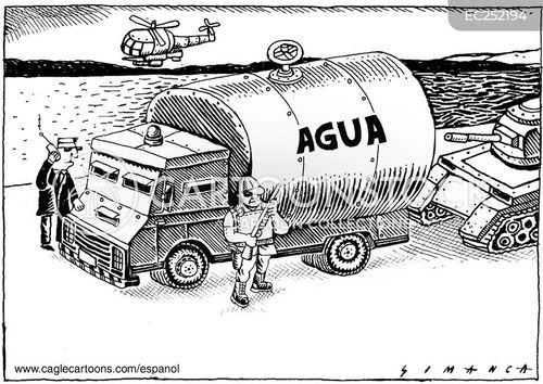 Protección Del Agua Cartoons and Comics - funny pictures from CartoonStock