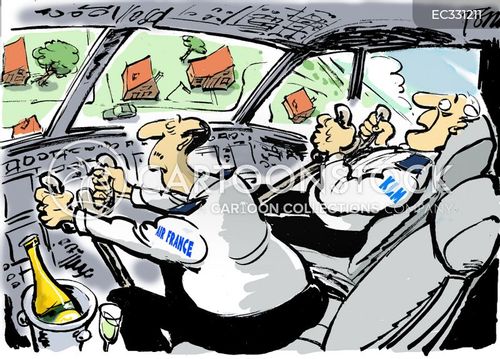 Air Travel Safety Cartoons and Comics - funny pictures from CartoonStock