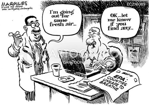 Dirty Air Cartoons and Comics - funny pictures from CartoonStock