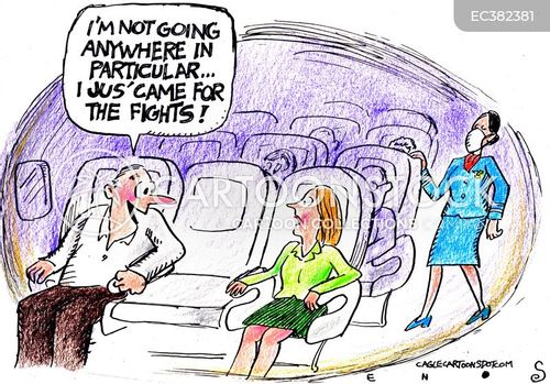 Airlines After Covid Cartoons and Comics - funny pictures from CartoonStock
