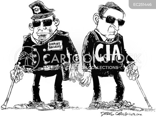 Security Protocol Cartoons and Comics - funny pictures from CartoonStock