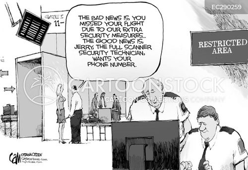 Security Staff Cartoons and Comics - funny pictures from CartoonStock
