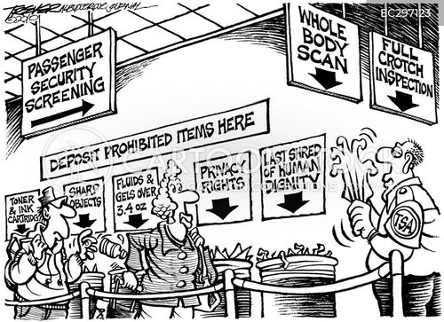 Security Staff Cartoons and Comics - funny pictures from CartoonStock