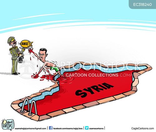 Assad Chemical Cartoons and Comics - funny pictures from CartoonStock